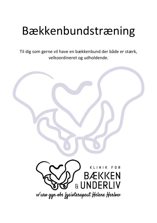 Pjecer - Bækkenunderliv.dk